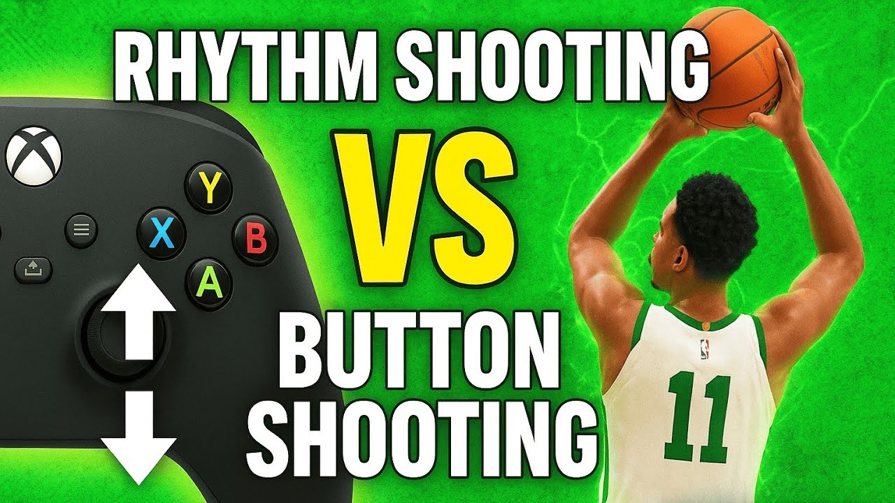 Rhythm Shooting vs Button Shooting Which Is Better? NBA 2k26 - YouTube