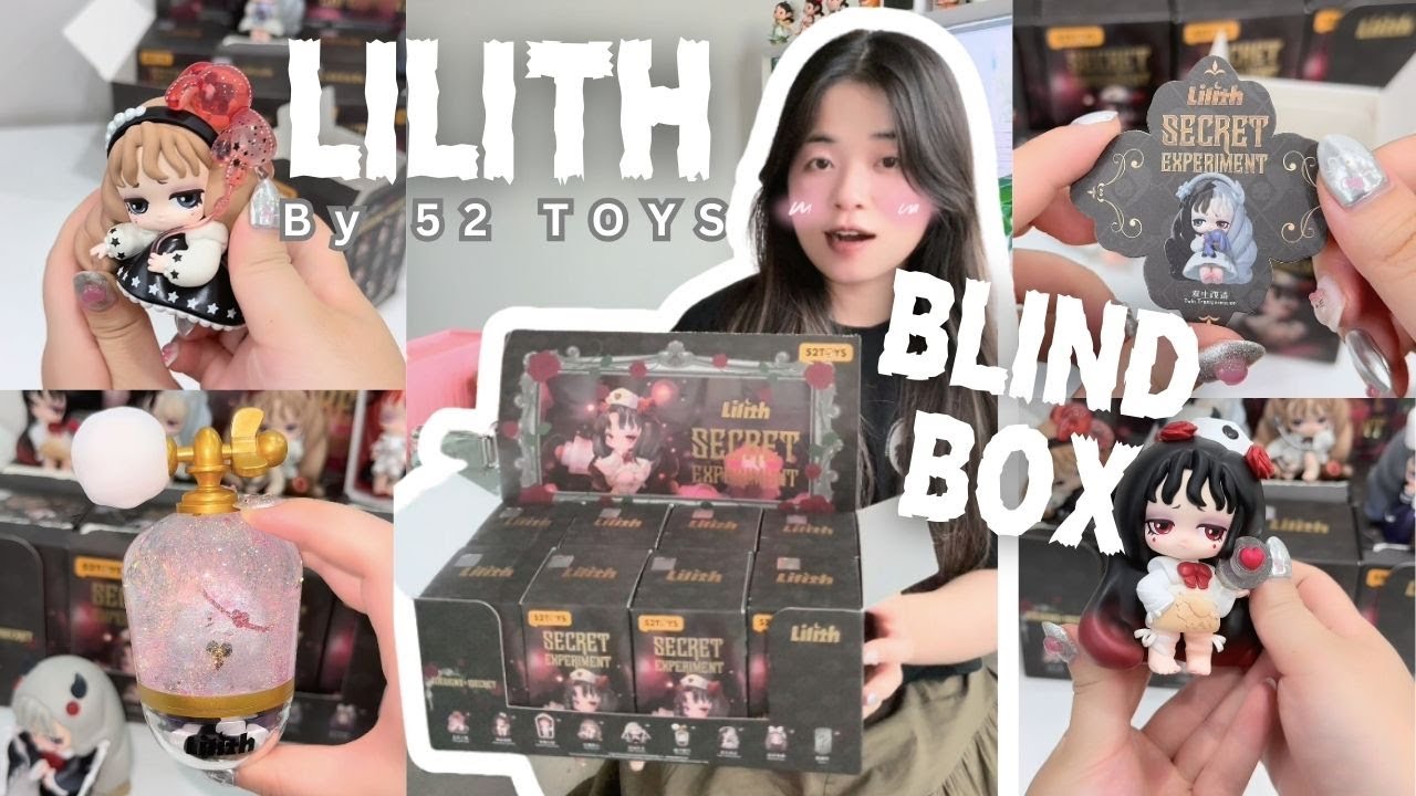 #BLINDBOX LILITH Secret Experiment by 52TOYS | 🐻 Teddie - YouTube