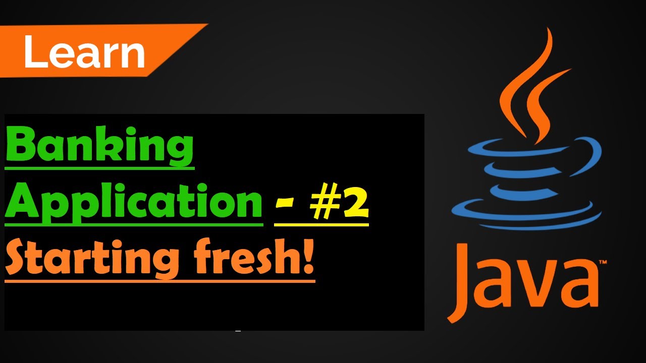 Java Bank App - Episode #2: Crafting a Stunning User Interface! - YouTube