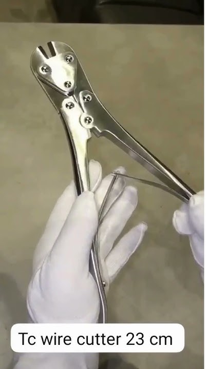 Tungsten Carbide Wire Cutter - YouTube