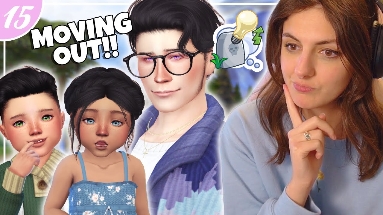 the GHOSTS are GONE!... in the 100 baby challenge?!👻 The Sims 4 | #15 ...