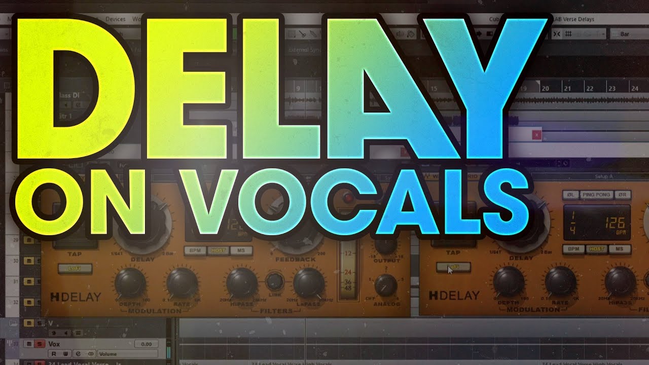 How to use delay to mix verse vocals in a rock song (Saosin "The Silver ...