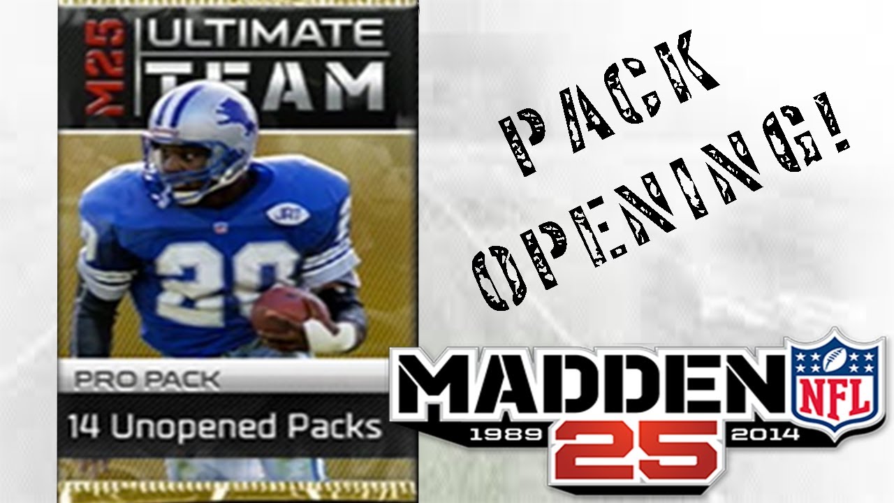 *Madden Ultimate Team - Pack Opening!* - New Player, 100K+ Pack Opening ...