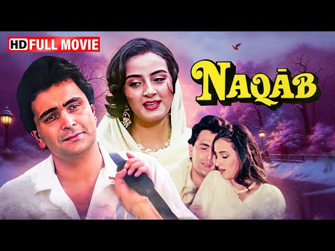 ऋषि कपूर की सुपरहिट फिल्म - Naqab (1989) - Rishi Kapoor - Farha Naaz - Romantic Full Hindi Movie