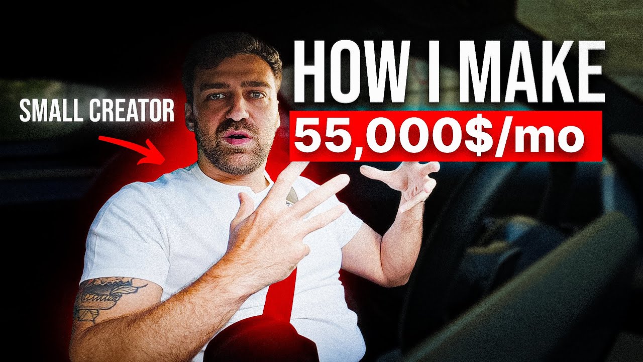 How I Make 55,000$ with YouTube as small creator - YouTube