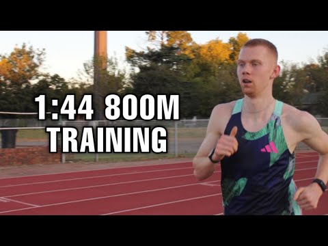800M TRAINING 1:44 RUNNER BEN PATTISON - YouTube