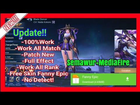 Update! Fanny Epic || Full Effect || Free Skin Fanny! - YouTube