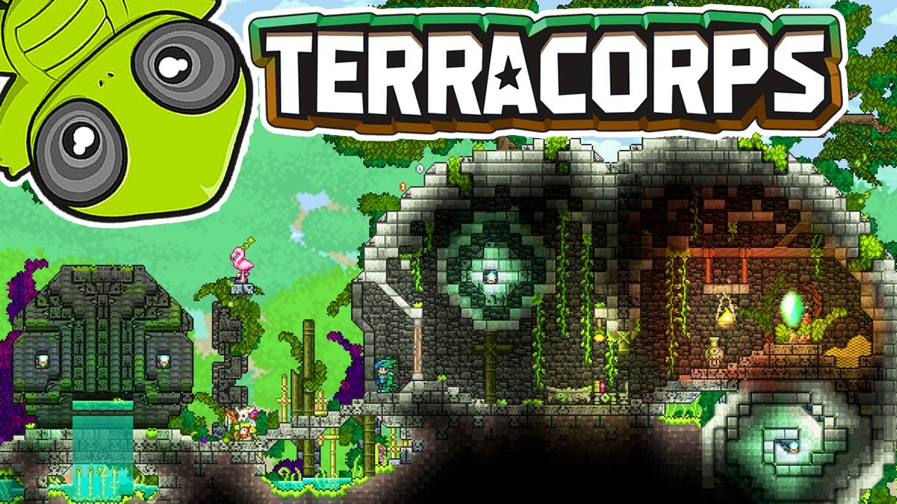 Jungle Temple of Syb Build ft. Mech Battles | TerraCorps Ep 3 ...
