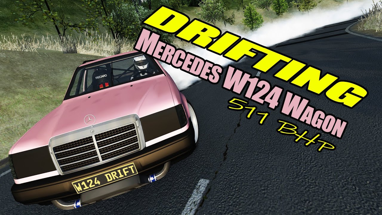 Drifting Mercedes W124 Wagon (Assetto Corsa) - YouTube