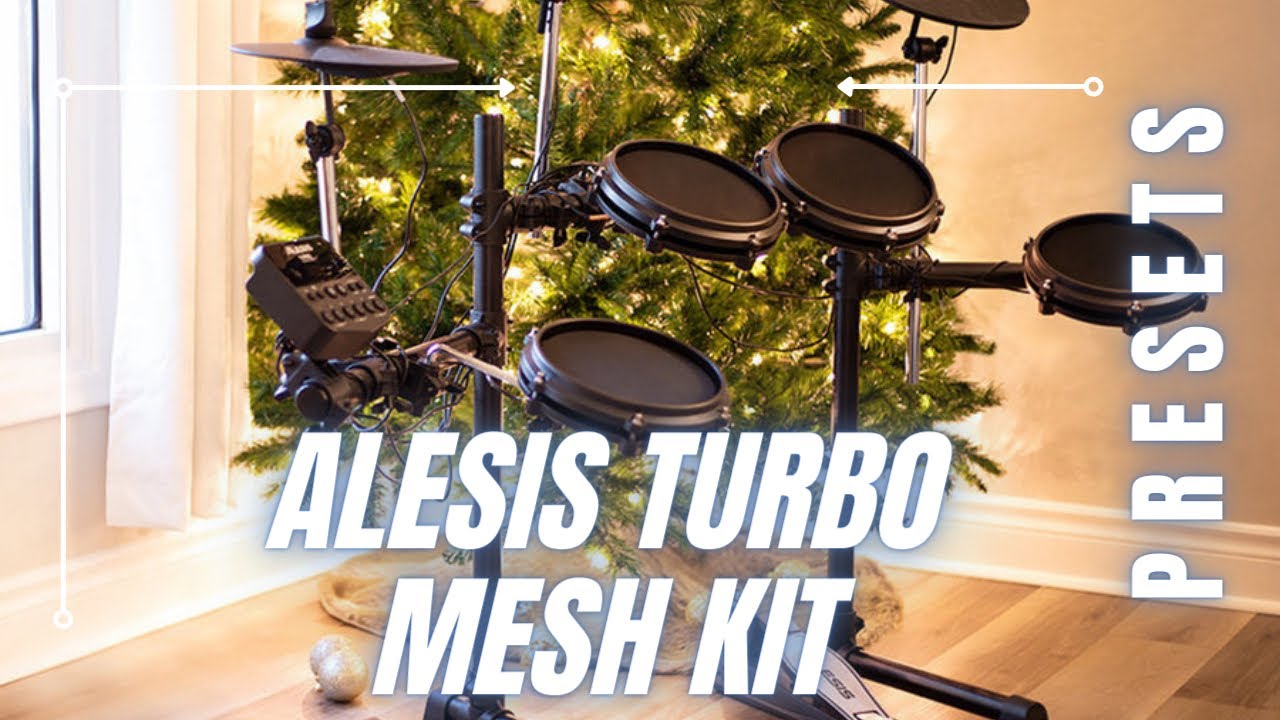 Alesis Turbo Mesh Kit - ALL PRESETS sound, all pads and cymbals - YouTube