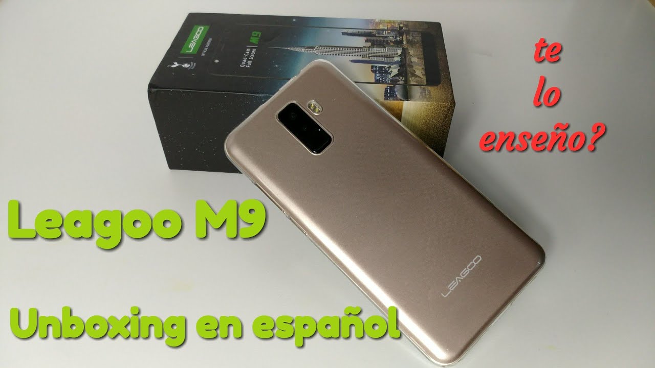 Unboxing en español del Leagoo M9 - YouTube