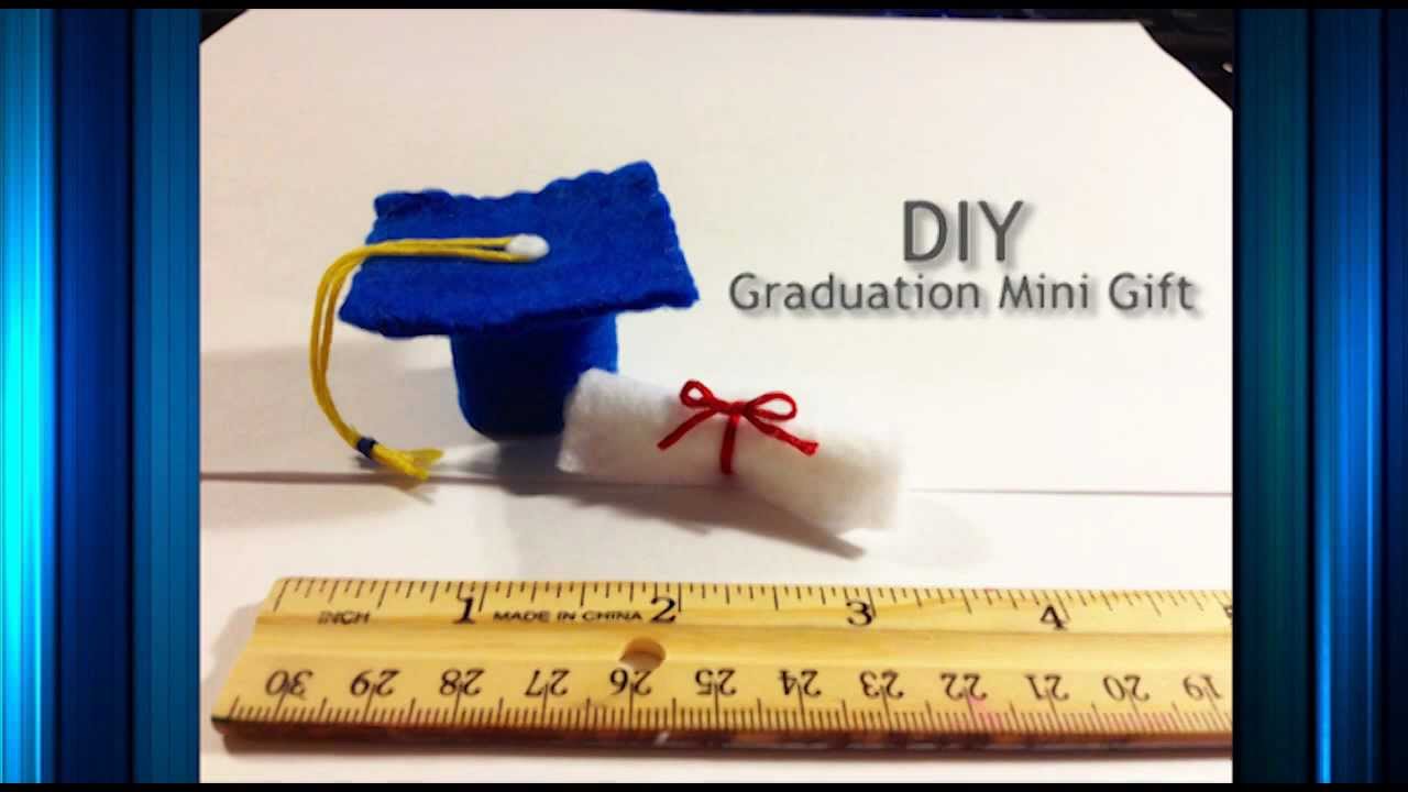 DIY: How to make Mini Graduation Gift (Class of 2012) - YouTube