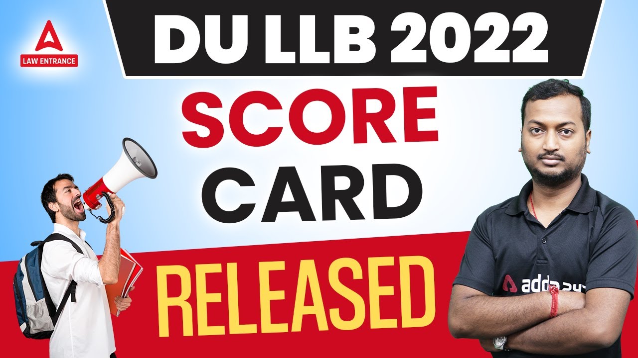 DU LLB Score Card 2022😱🔥 | DU LLB Latest Update | DU LLB 2022 - YouTube