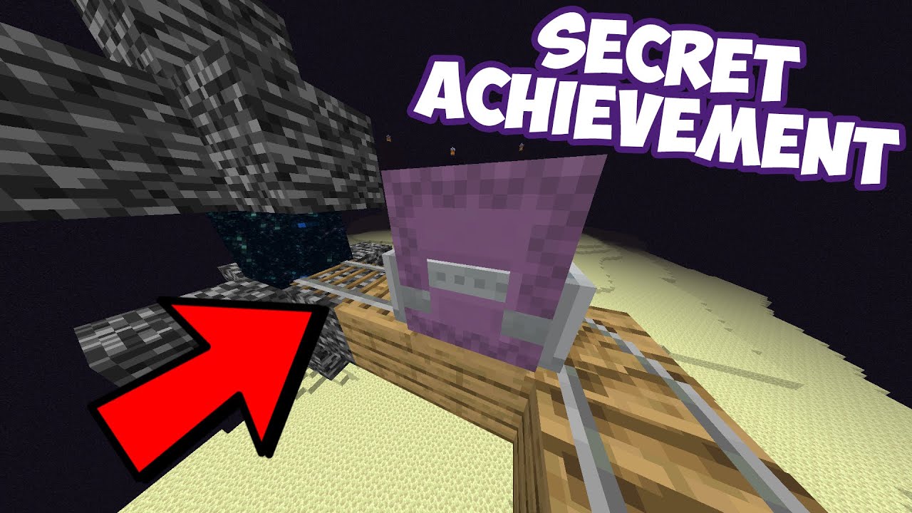 Minecraft's Secret Achievement... - YouTube