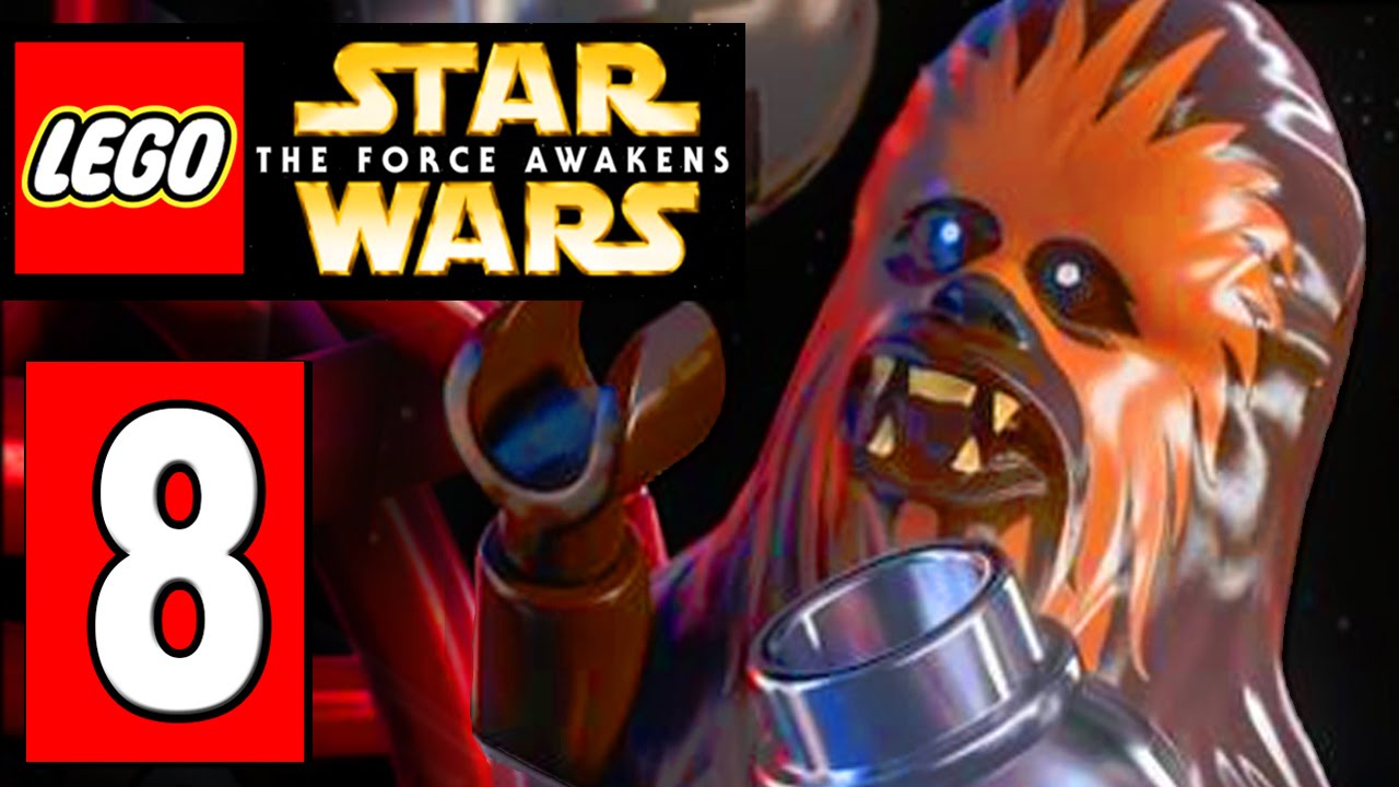 LEGO Star Wars The Force Awakens Walthrough Part 8 MILLENNIUM FALCON ...