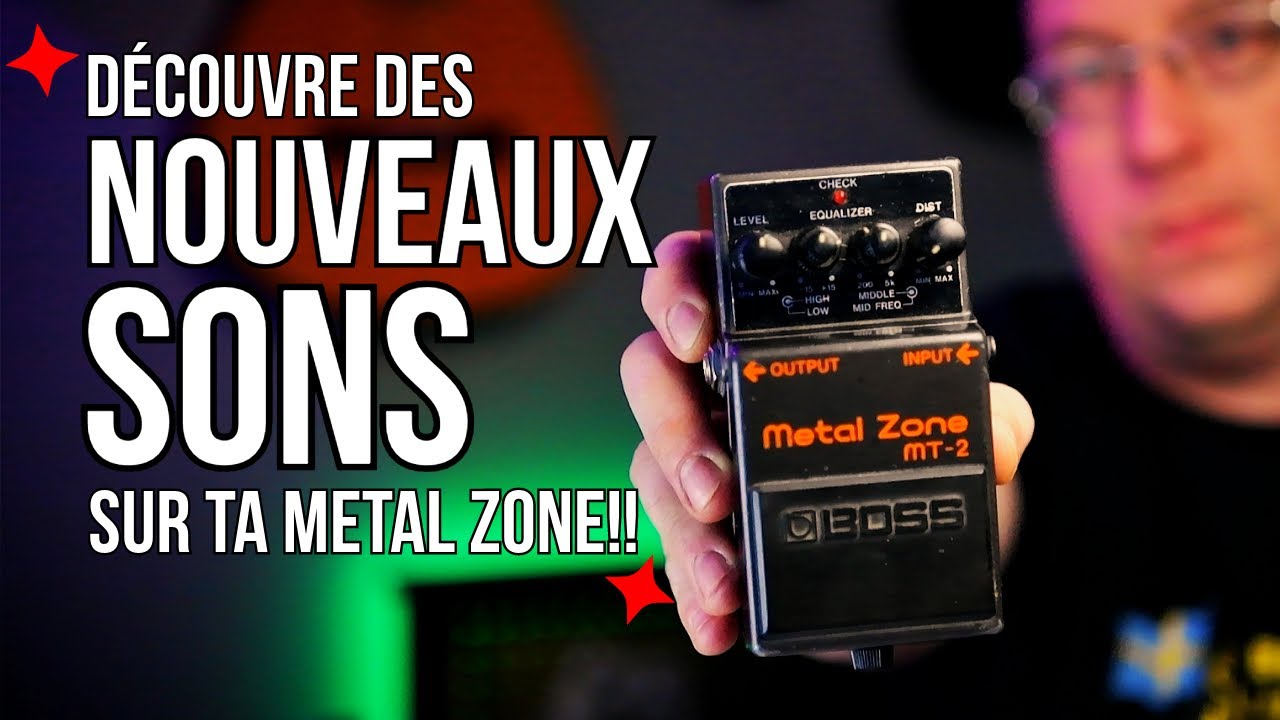 Découvre des nouveaux sons sur ta vieille Metal Zone! - YouTube