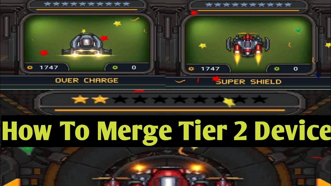 How To Upgrade And Merge Tier 2 Device In 1945 Airforce Game And Make ...