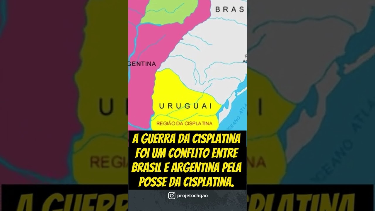 Brasil Império: 1825 a 1828 - Guerra da Cisplatina #brasilimperio # ...