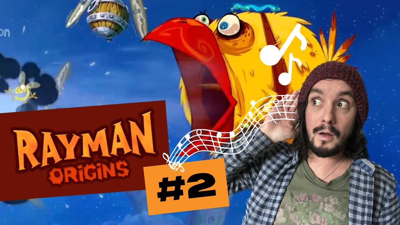 Let's Play Rayman Origins Part 2 - MUSICAL MAYHEM! - YouTube