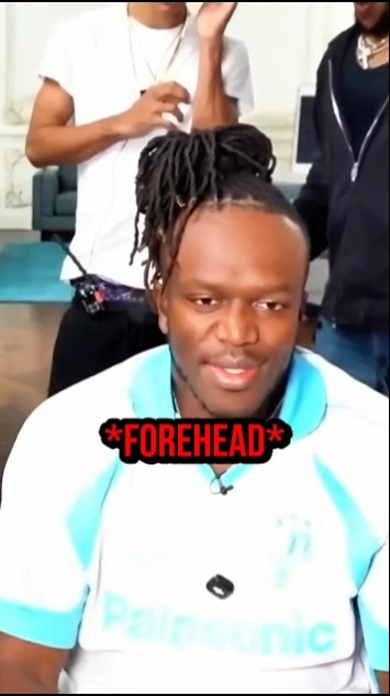 KSI Reveals His Forehead On Kai Cenat's Stream!💀😂 - YouTube