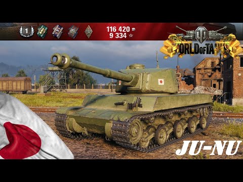 TYPE 3 JU-NU | TĚŽKÝ JAPONEC NA VI. Tieru s 8.8 cm Gunem ! | World of Tanks | Gameplay [4K 60FPS ...