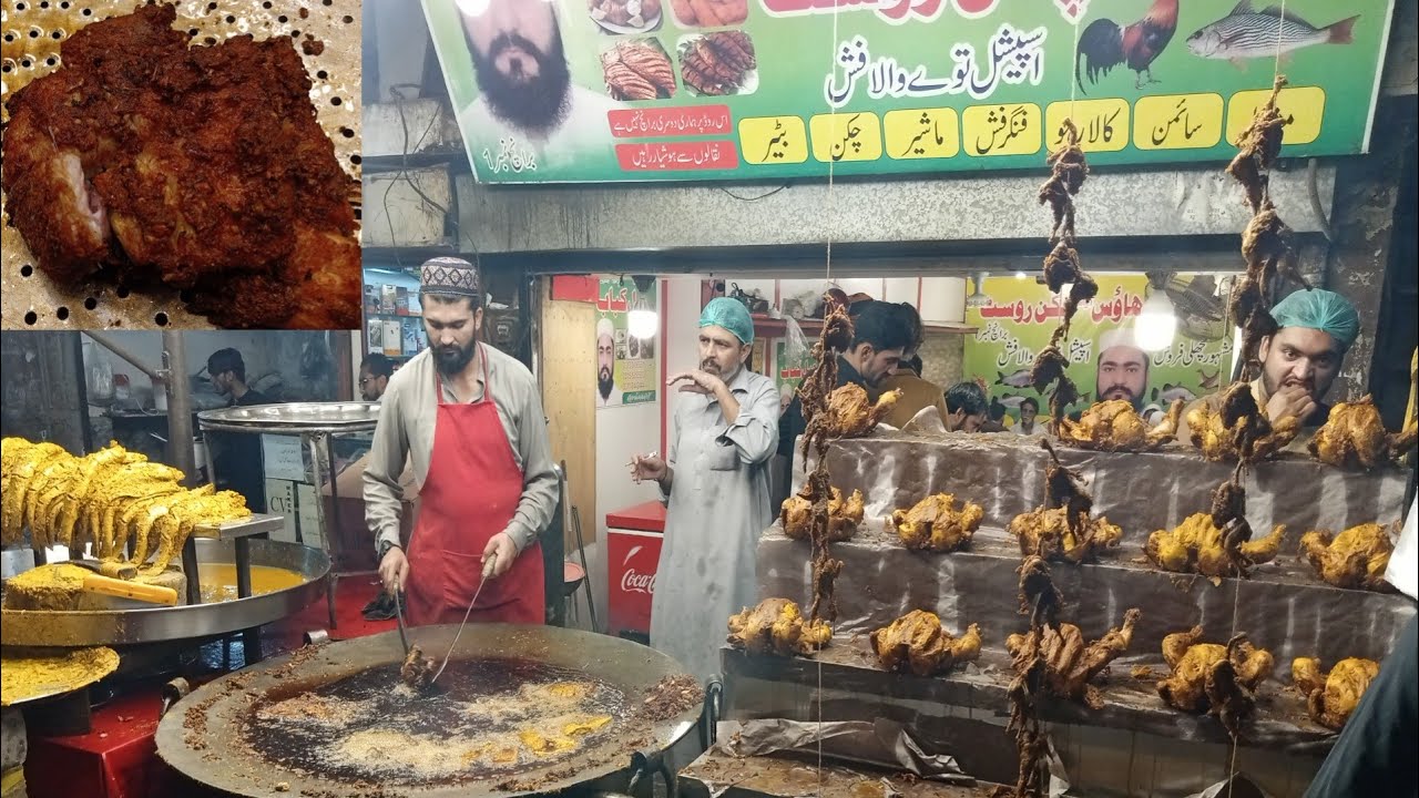 Asif Peshawari Fish House - special Tawa Fry Fish Recipe street food ...
