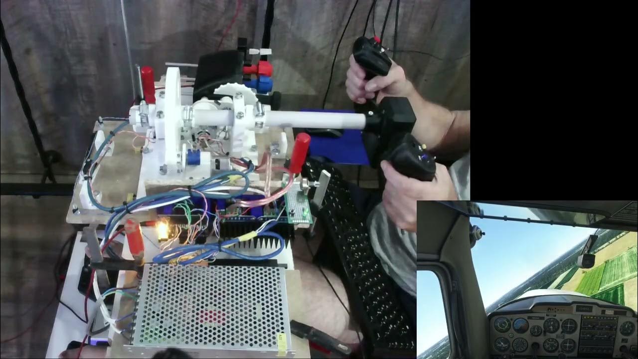 DIY 3d printed Arduino FFB Yoke - Testflight - YouTube