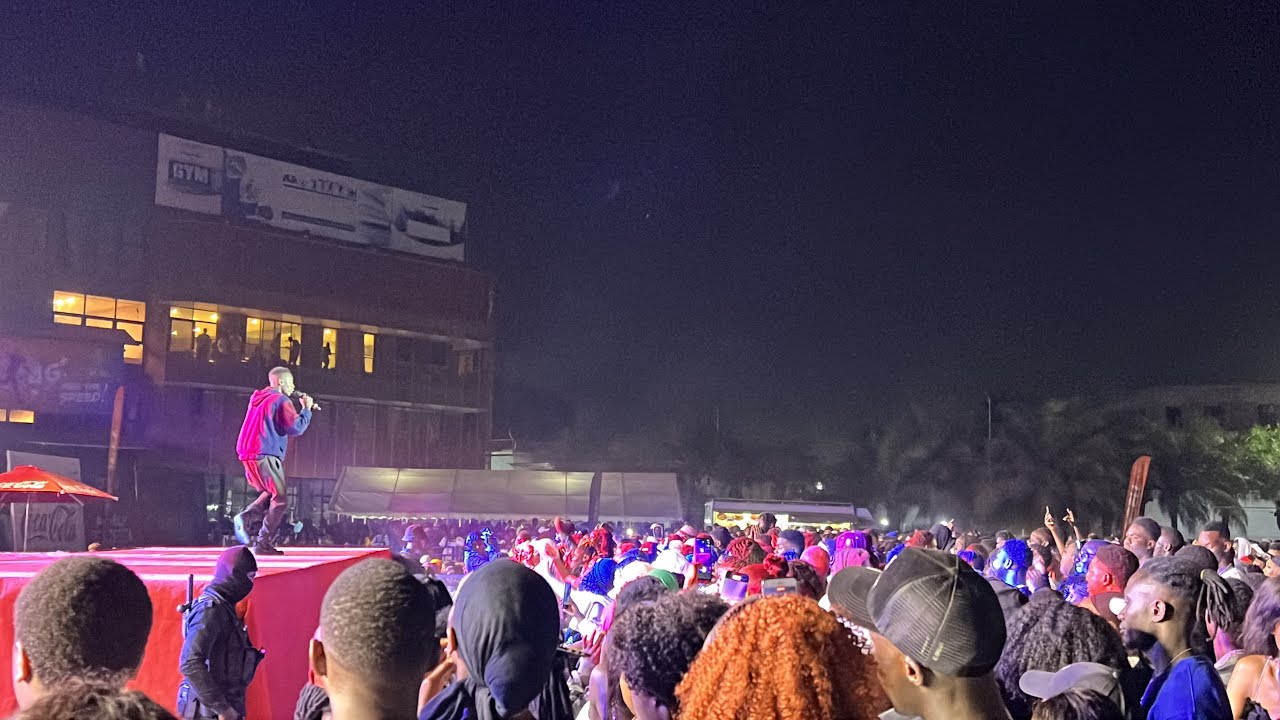 Fula Gangstar Performance - at RUGER live in Gambia Concert - YouTube