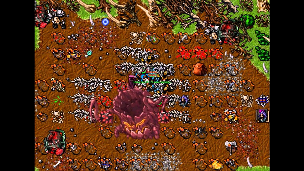 Tibia Demon Oak by 120 Ek - YouTube