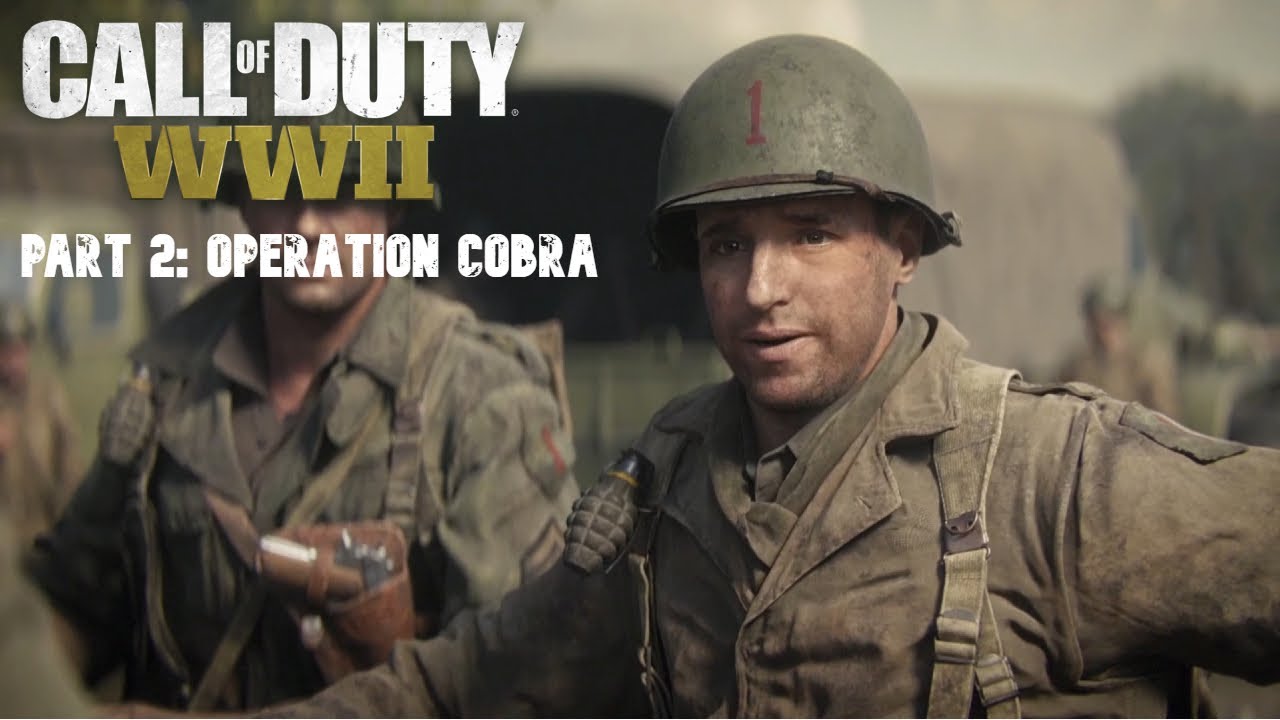 Call of Duty WW2 Part 2: Operation Cobra - YouTube