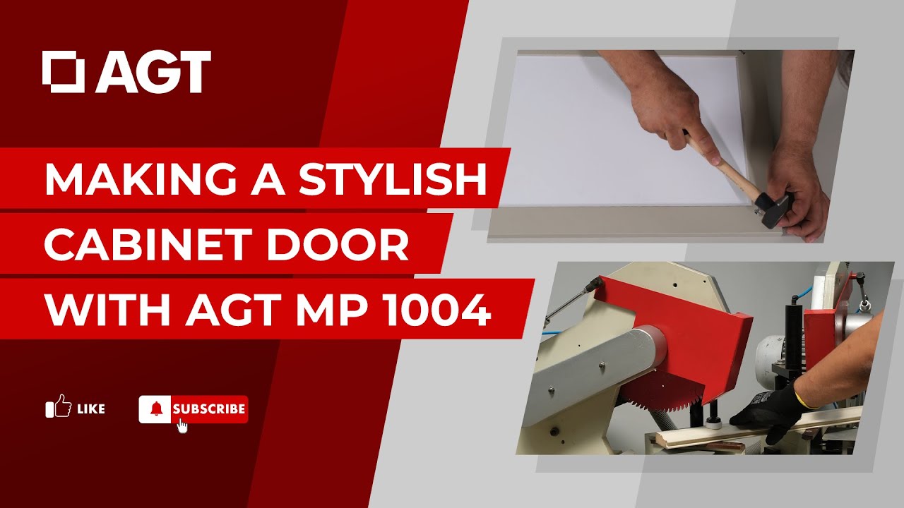 Making Cabinet Door with AGT MP-1004 | Production Guide Using AGT ...