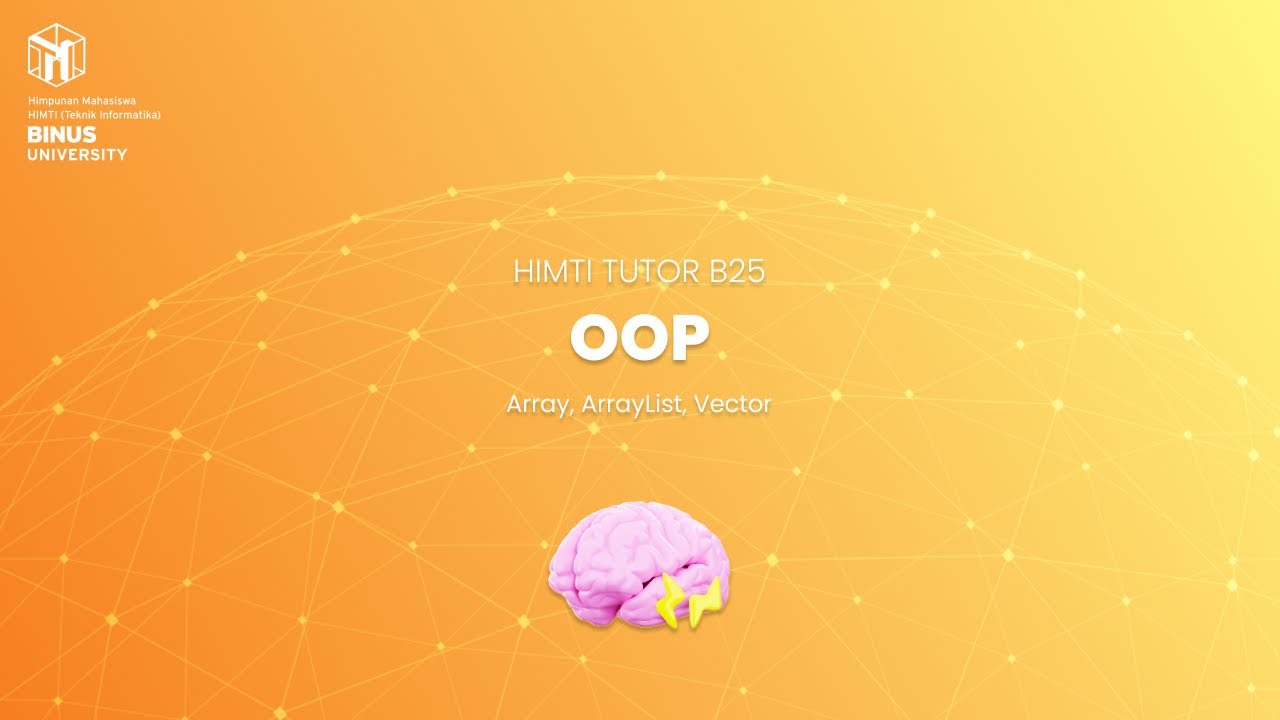 Himti Tutor Object Oriented Programming Array Array List And 1533
