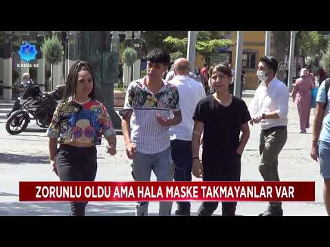 ZORUNLU OLDU AMA HALA MASKE TAKMAYANLAR VAR