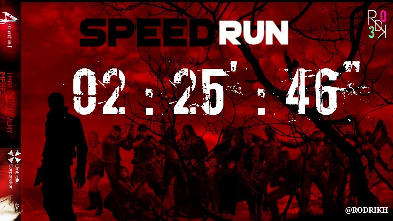 Resident evil 4 speed run Mod PROFESIONAL - YouTube