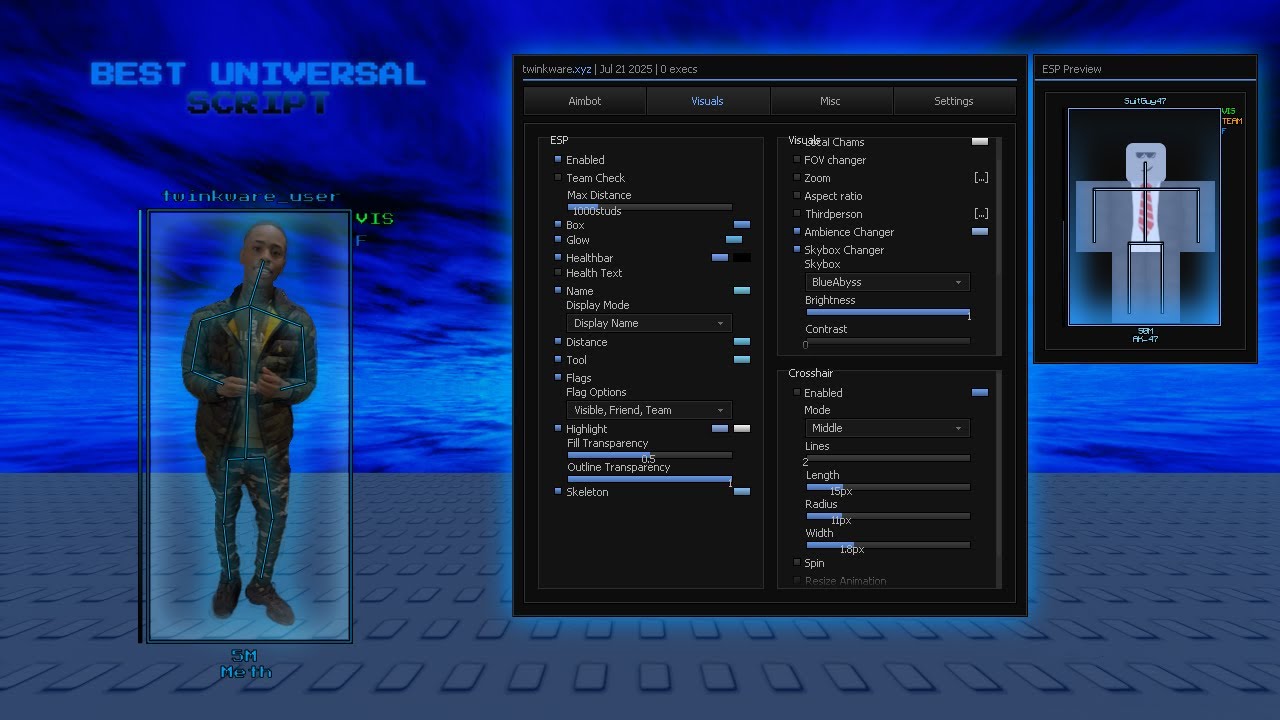 Roblox Universal SCRIPT (Hypershot, Rivals, etc) *NEW* - YouTube