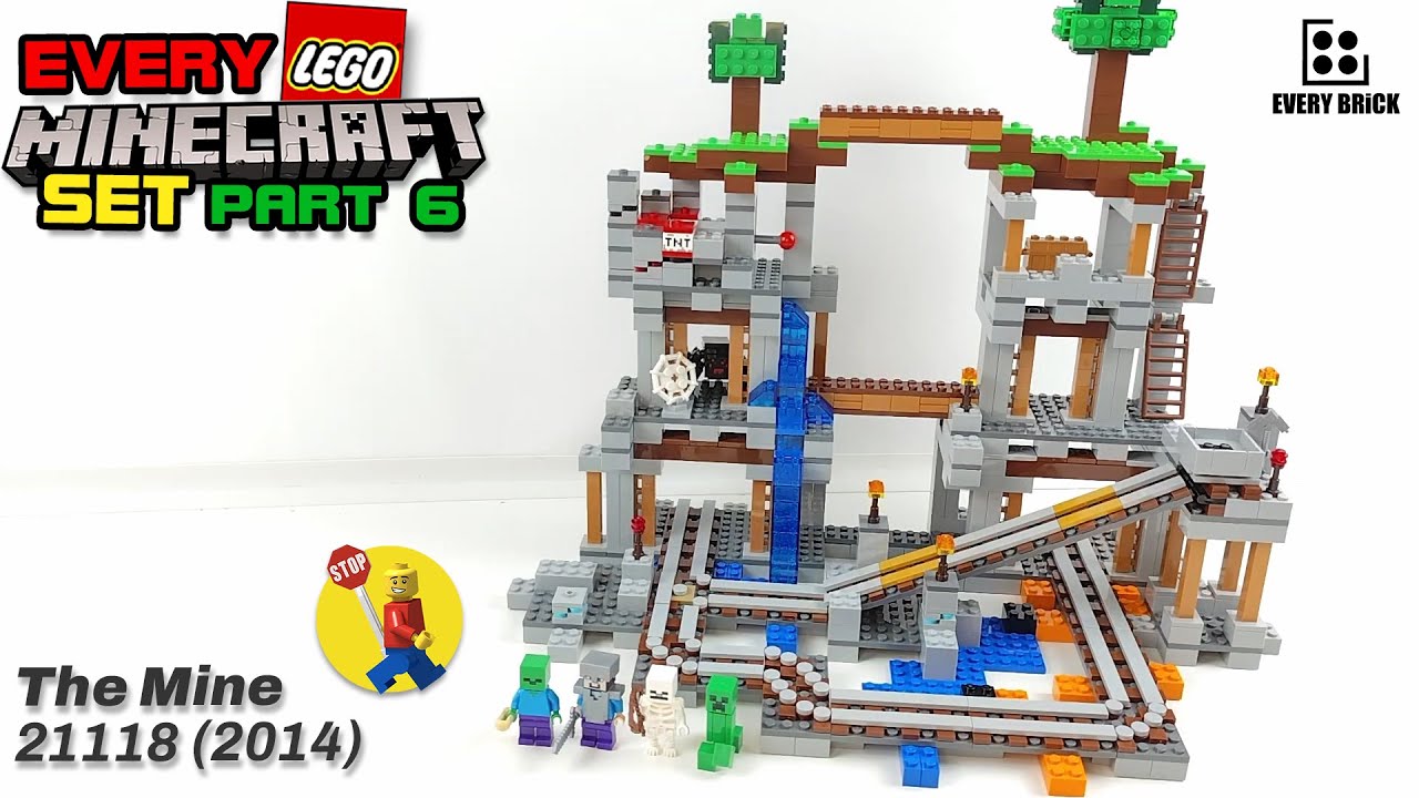 LEGO Minecraft - The Mine - 21118 Speed Build - YouTube
