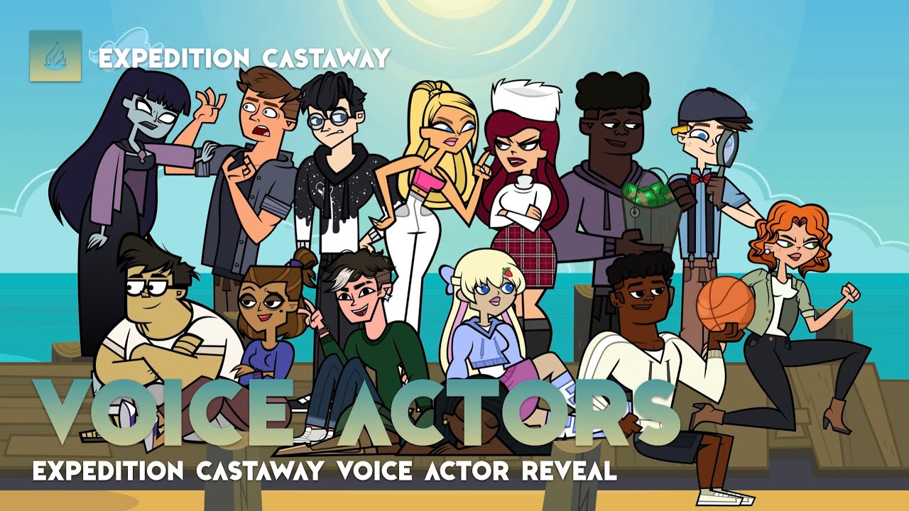 VOICE ACTOR REVEAL | EXPEDITION CASTAWAY 🏝️⭐️ - YouTube