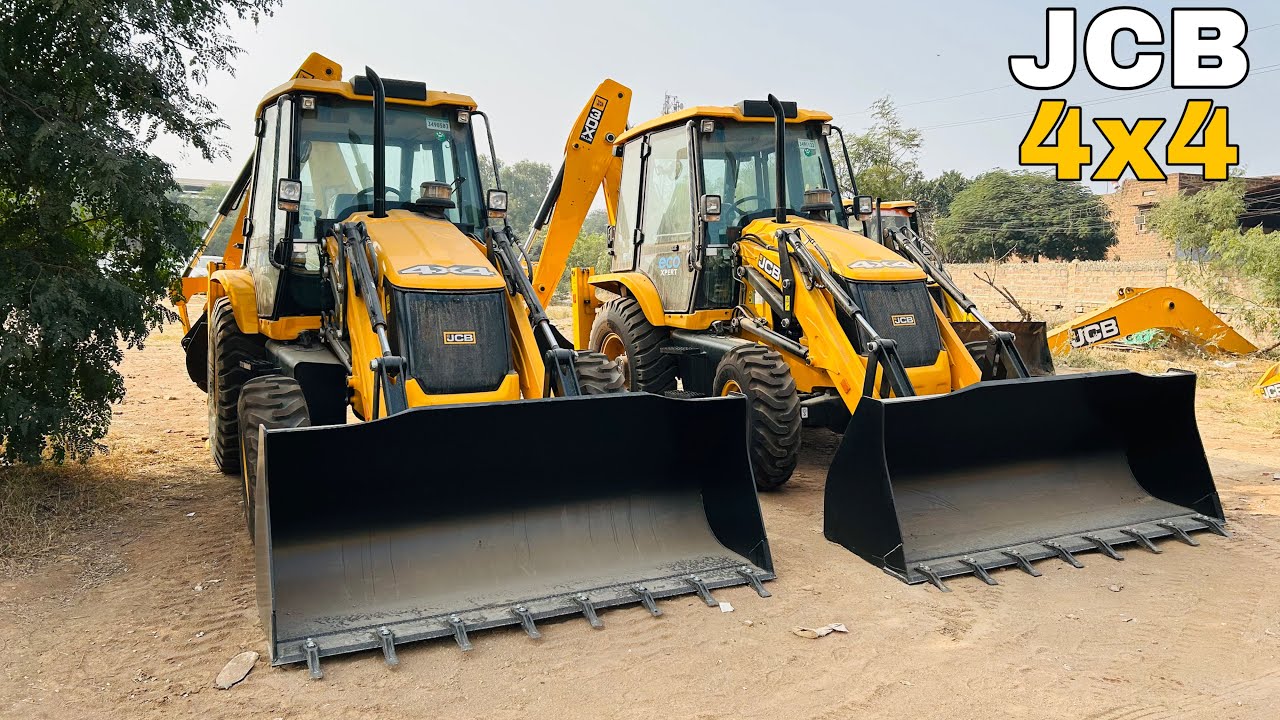 Jcb 3DX Plus 4x4 EcoXpert Backhoe Loader 2025 Model (Price, Features, Engine) - YouTube