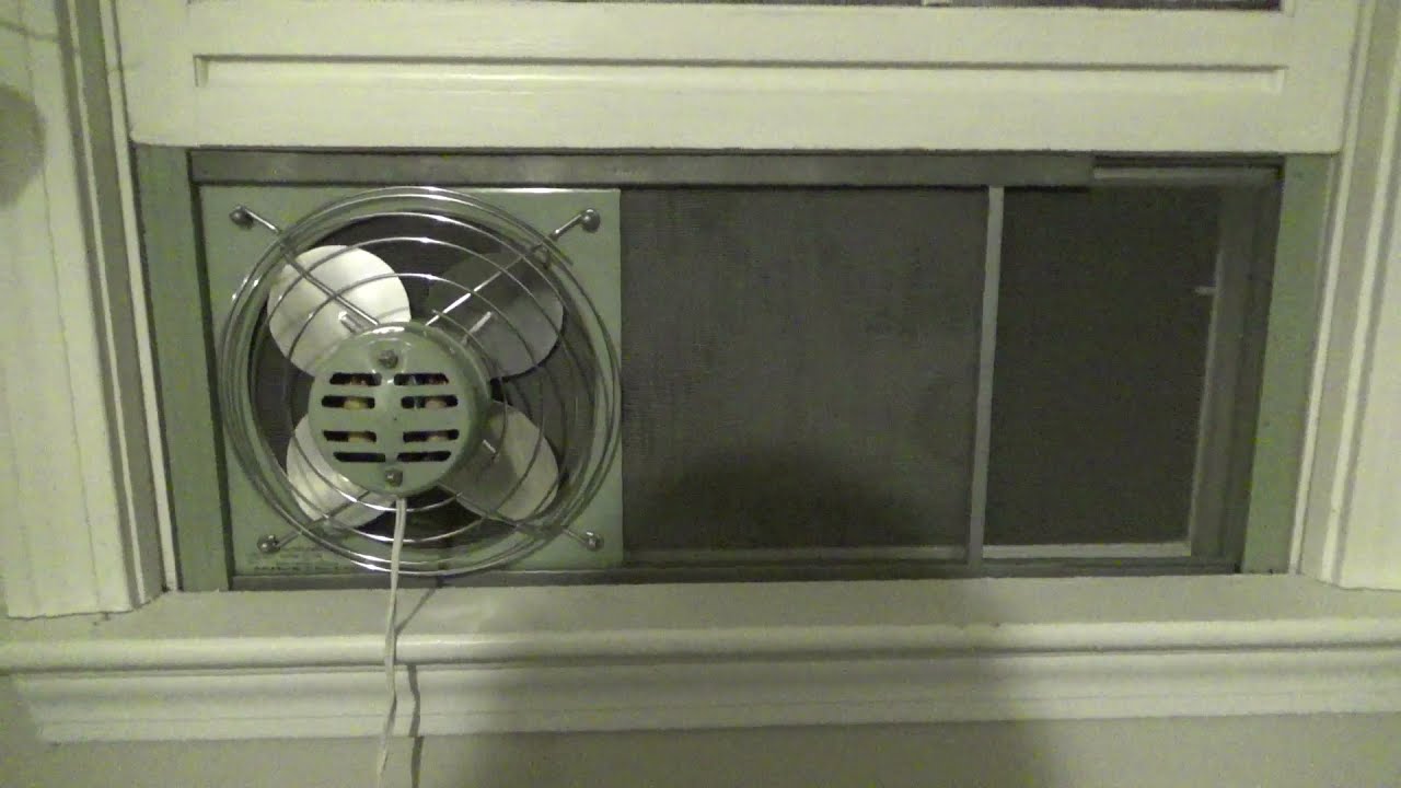 Marvin 239W Window Screen Fan - YouTube