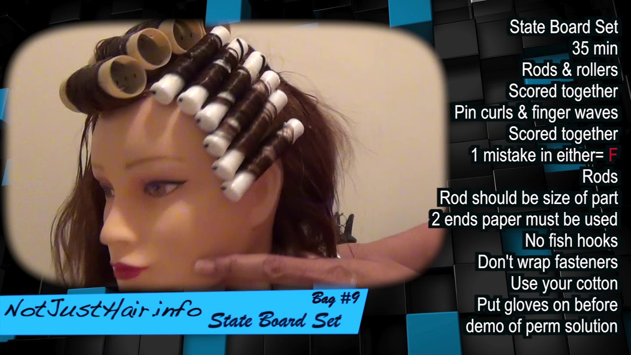 NJ State Board Cosmetology Exam Help: State Board Set Bag #9 - YouTube