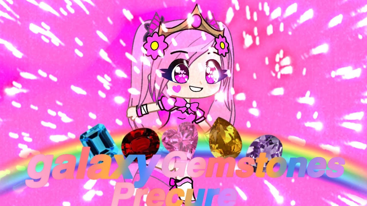 Cure sapphire’s transformation ll Galaxy gemstone precure - YouTube