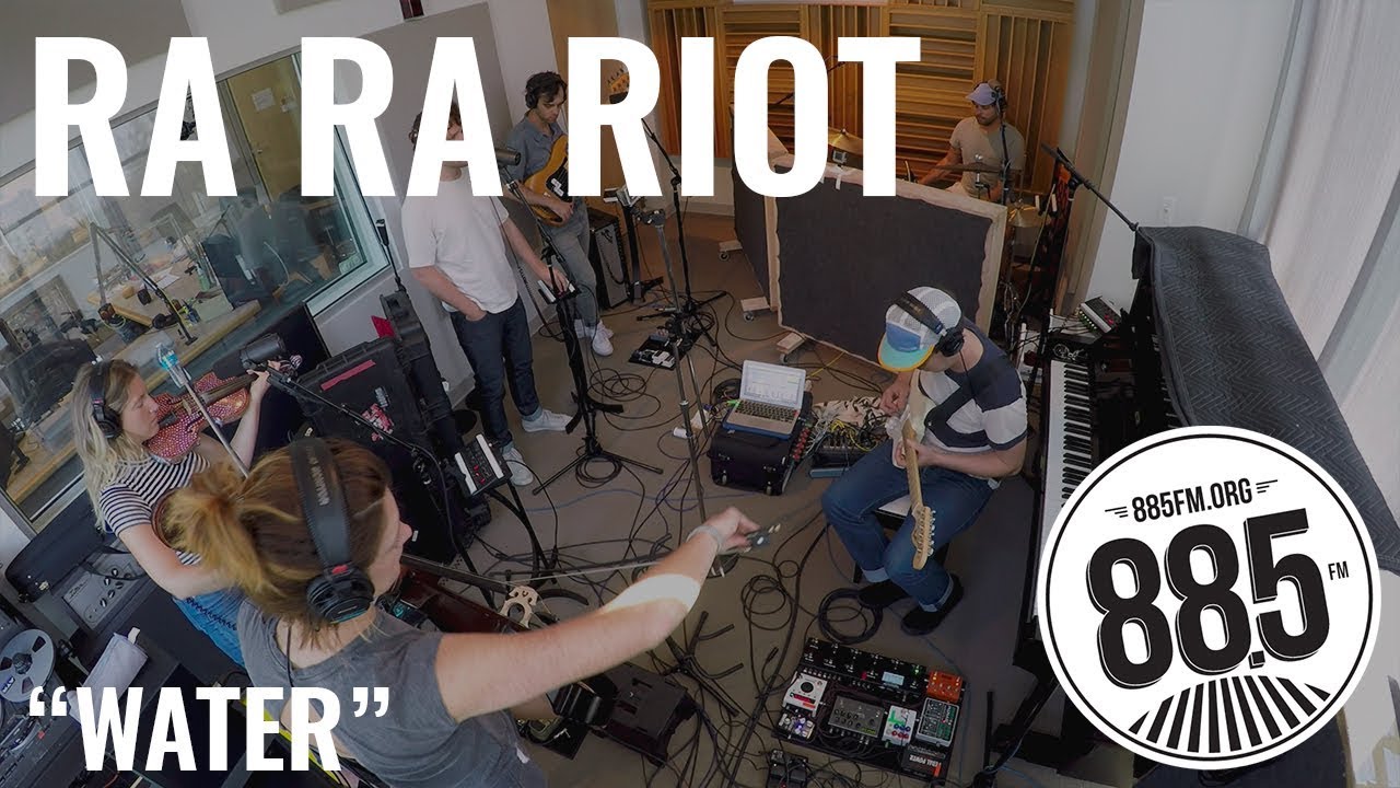 Ra Ra Riot || Live @ 885FM || "Water" - YouTube