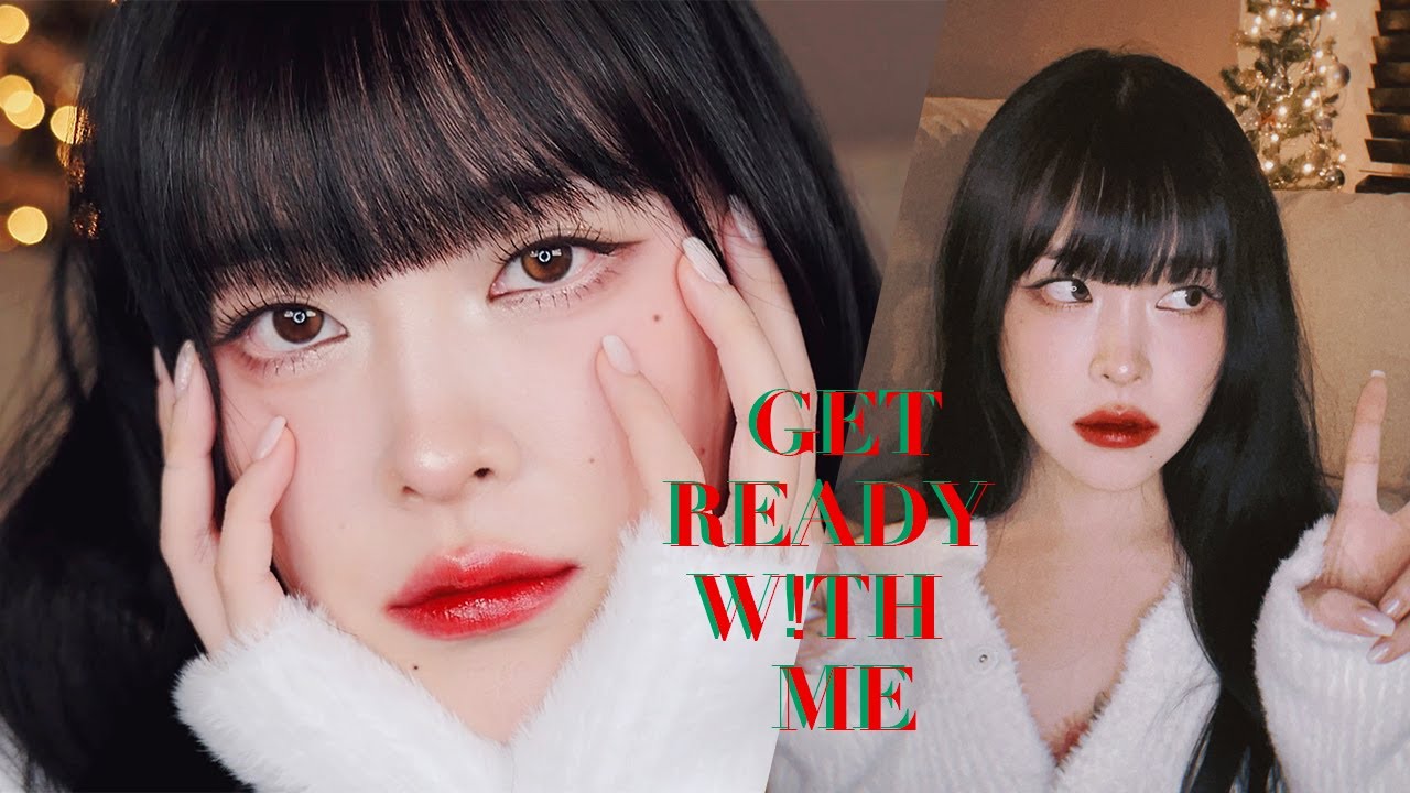 (sub) 🎄산타는 우는 아이에겐 선물을 안 준대 🥹 울먹메이크업 #41 Get Ready With Me - YouTube
