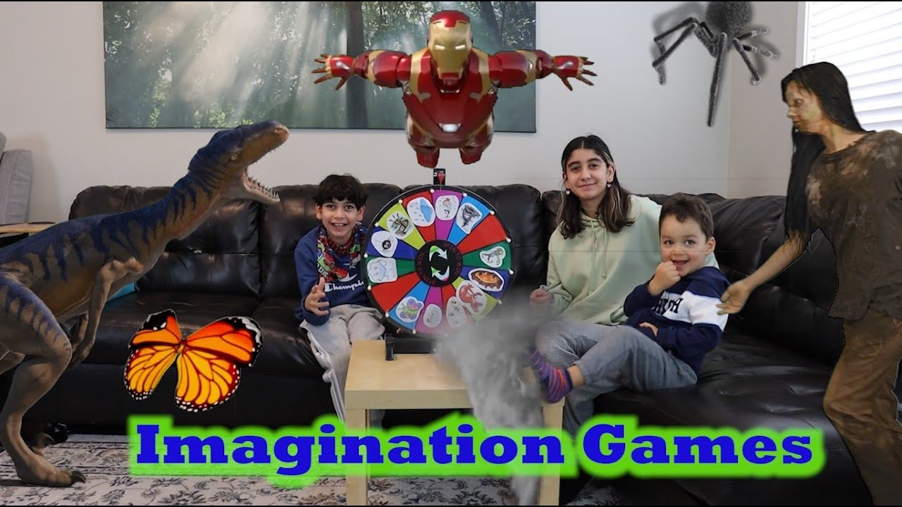 How to use your imagination to have fun - Mystery Spin Wheel ...