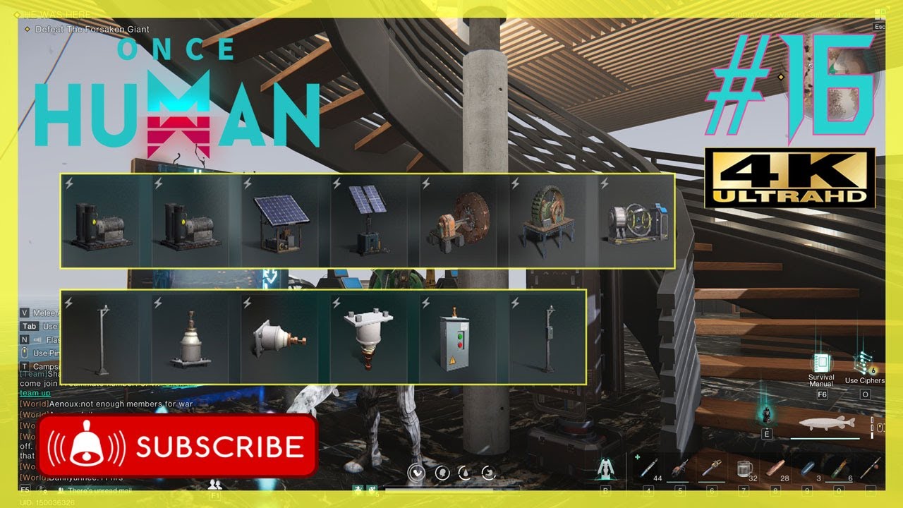 Once Human | อธิบายเครื่องกำเนิดไฟฟ้าและวิธีเชื่อมสายไฟ (#17) - YouTube