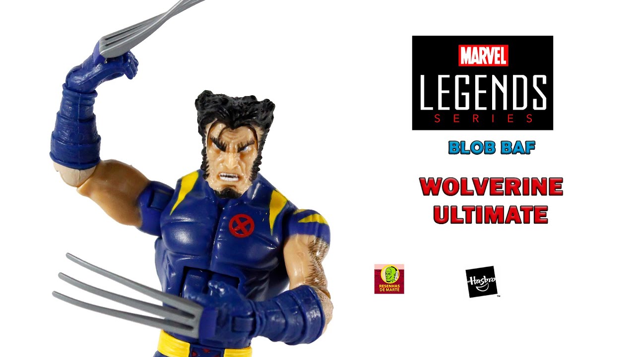 Wolverine Ultimate Marvel Legends Blob BAF Wave Hasbro Action Figure ...