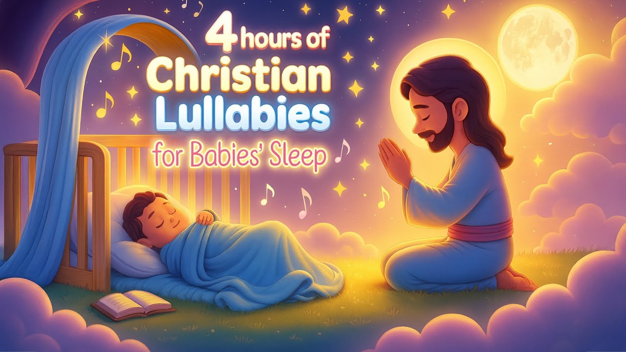 4 Hours of Christian Lullabies for Babies’ Sleep | Peaceful Bible ...