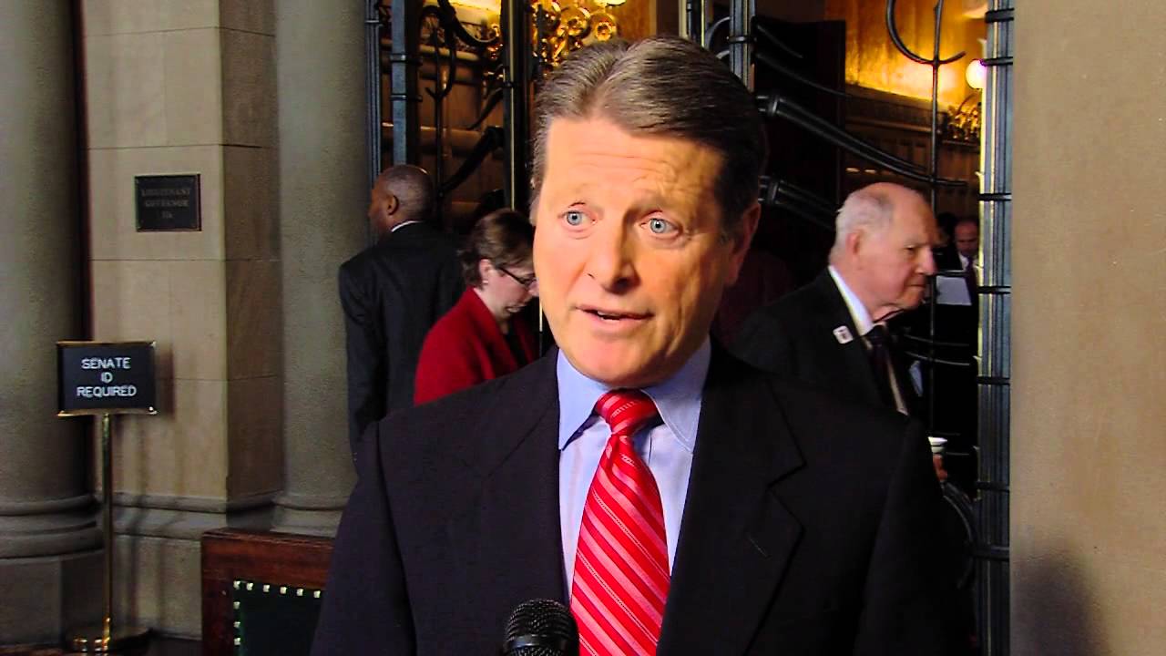 Senator Pat Gallivan comments on the budget - YouTube