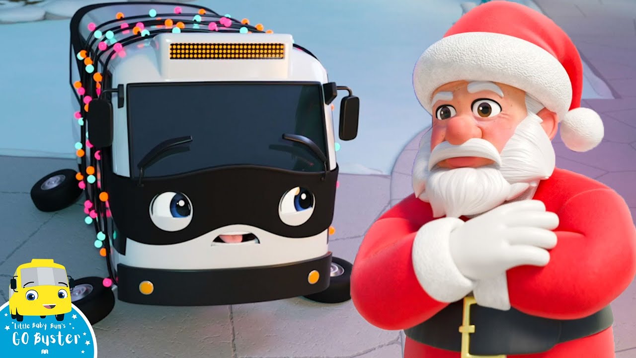 WOW! How Bandit Stole Christmas | Go Buster! | Holiday Bus Cartoons for ...