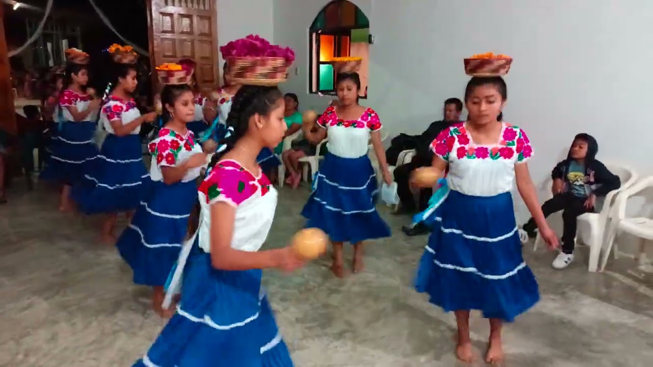 Danza de inditas milagros de Jesús de Santo Tomás Huazalingo Hgo ...